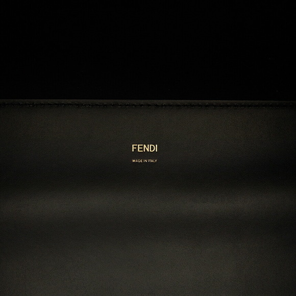 Fendi | Bags | Fendi Tote Shoulder Bag Leather Black | Poshmark